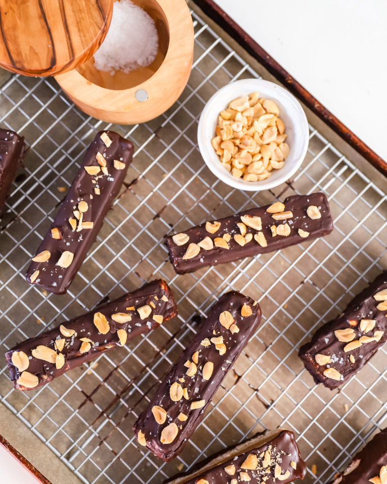 Raw SNICKERS Bars (vegan and gluten-free!) - Rachael's Good Eats