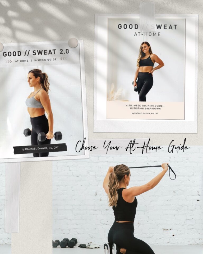 Which Good // Sweat At-Home Guide Is Right For You? - Rachael's Good Eats