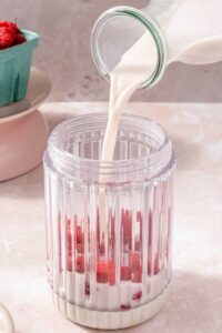 Raspberry Iced Matcha - Rachael's Good Eats