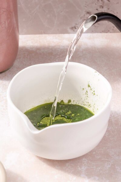 Raspberry Iced Matcha - Rachael's Good Eats