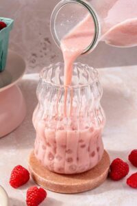 Raspberry Iced Matcha - Rachael's Good Eats