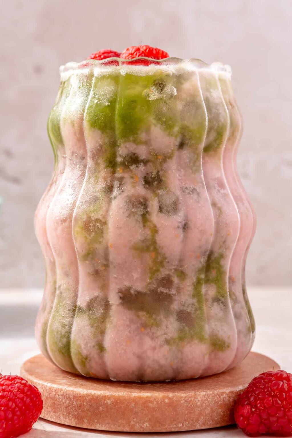 Raspberry Iced Matcha - Rachael's Good Eats