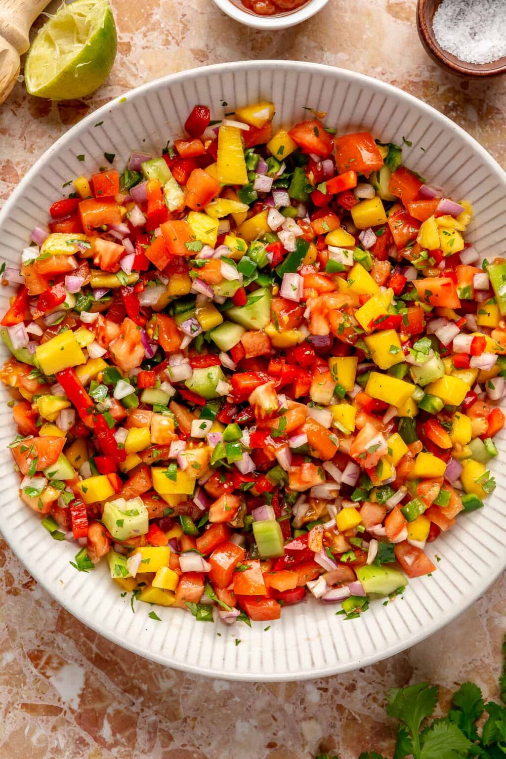 Mango Pico de Gallo - Rachael's Good Eats