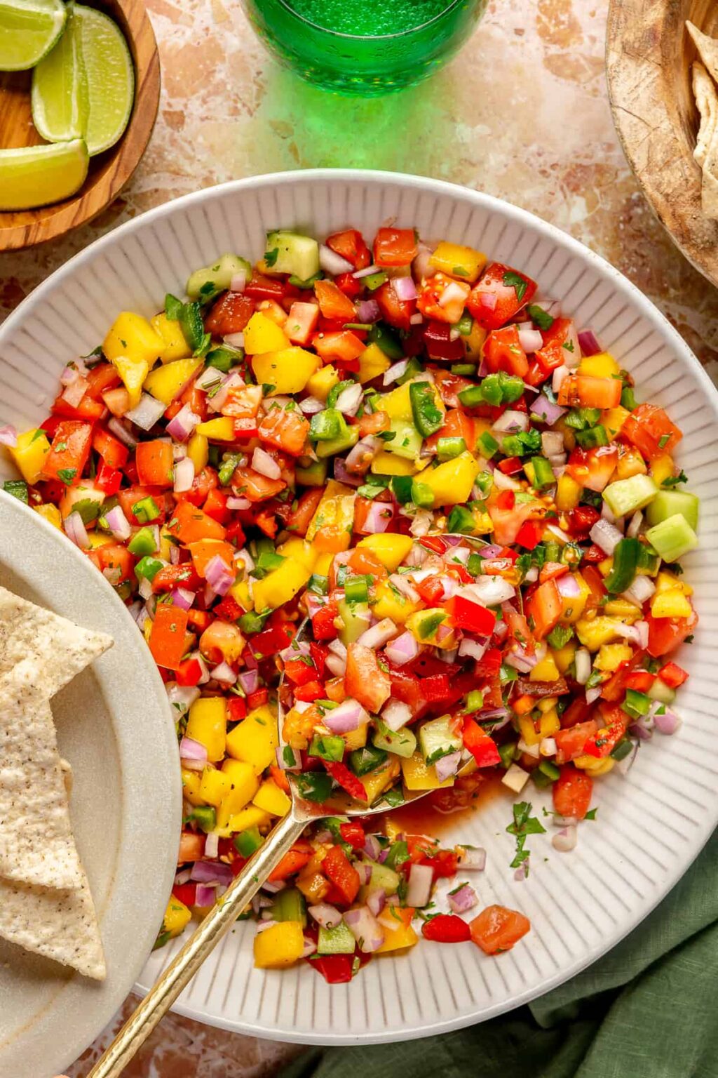 Mango Pico de Gallo - Rachael's Good Eats