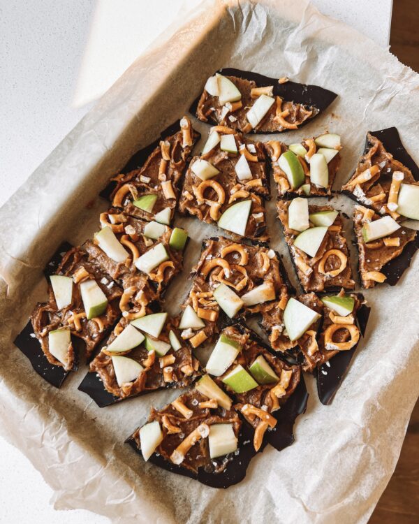 Salted Caramel Apple Bark - Rachael's Good Eats