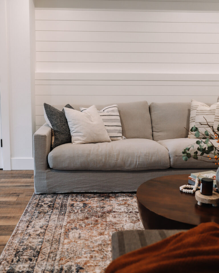 Our Cozy Downstairs Living Room Is Finally Complete - Rachael's Good Eats