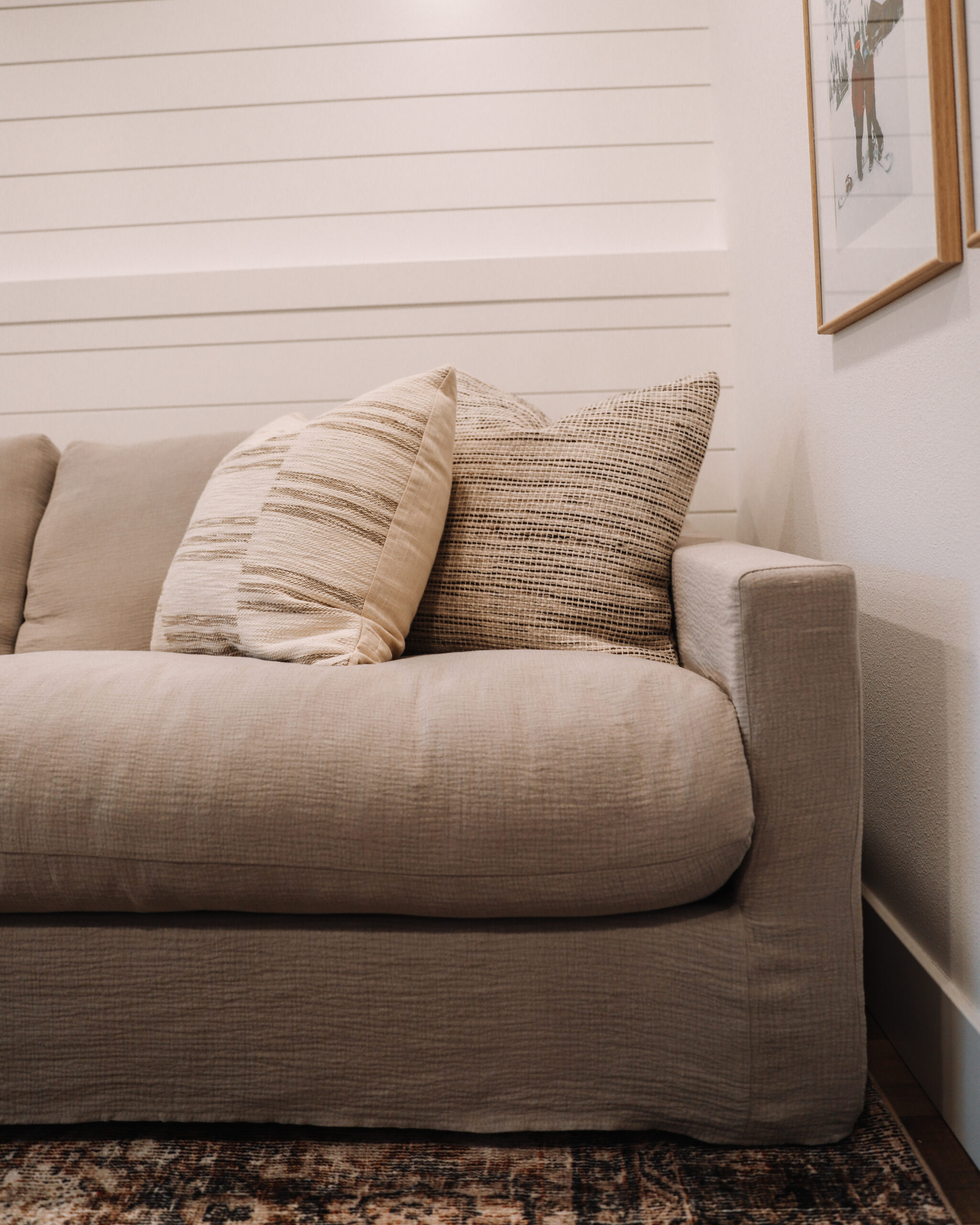 Our Cozy Downstairs Living Room Is Finally Complete - Rachael's Good Eats
