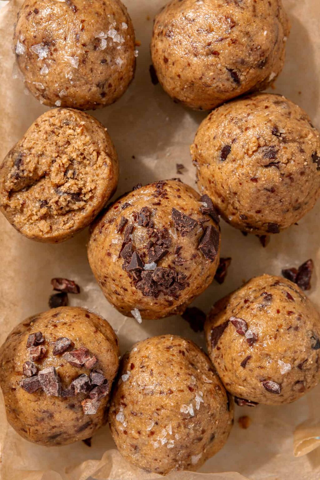 Peanut Butter Chocolate Chip Protein Balls - Rachael's Good Eats