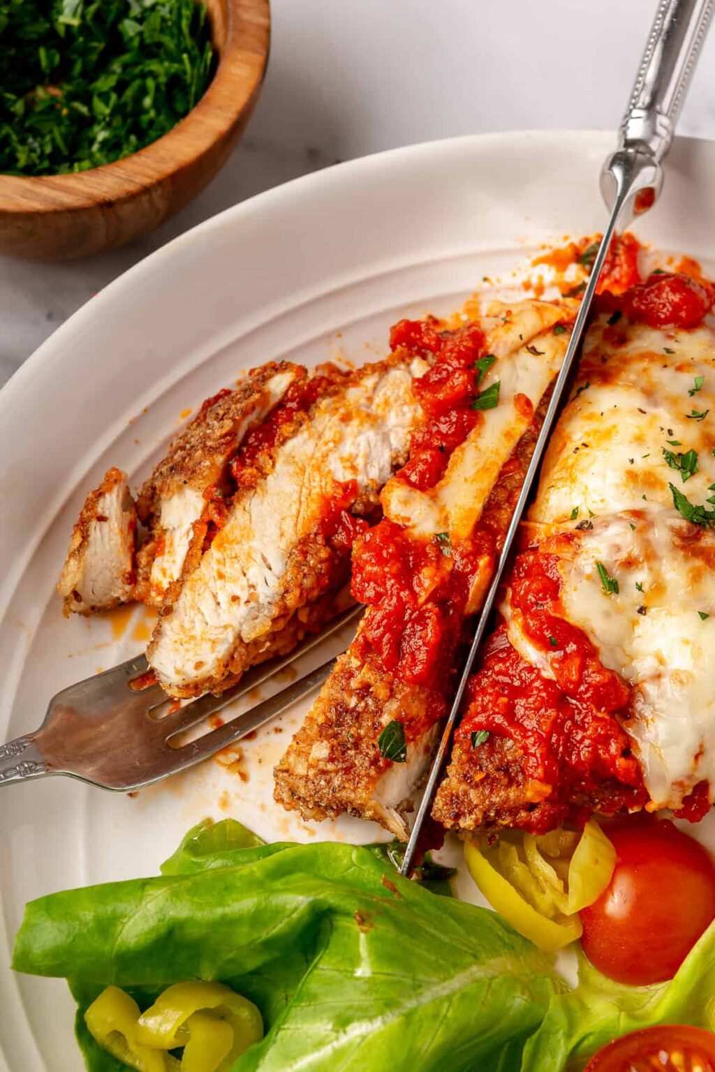 Gluten-Free Crispy Chicken Parm - Rachael's Good Eats