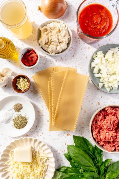 One Pan Lasagna Skillet - Rachael's Good Eats