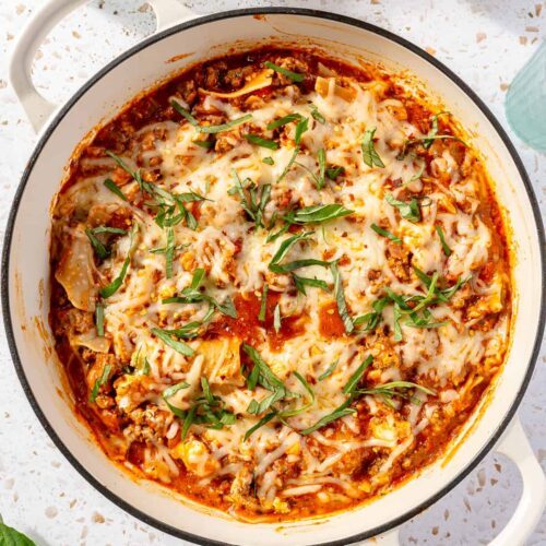 One Pan Lasagna Skillet - Rachael's Good Eats