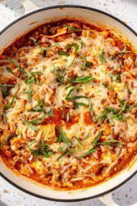 One Pan Lasagna Skillet - Rachael's Good Eats