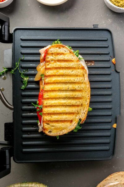 Avocado Turkey Pesto Paninis - Rachael's Good Eats