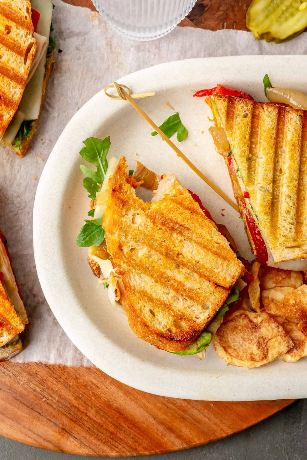 Avocado Turkey Pesto Paninis - Rachael's Good Eats