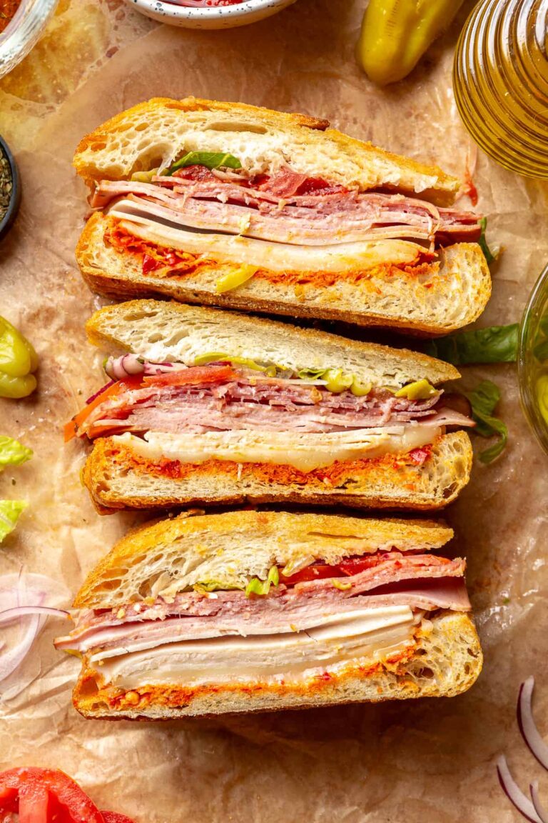 Italian Sub Panini - Rachael's Good Eats