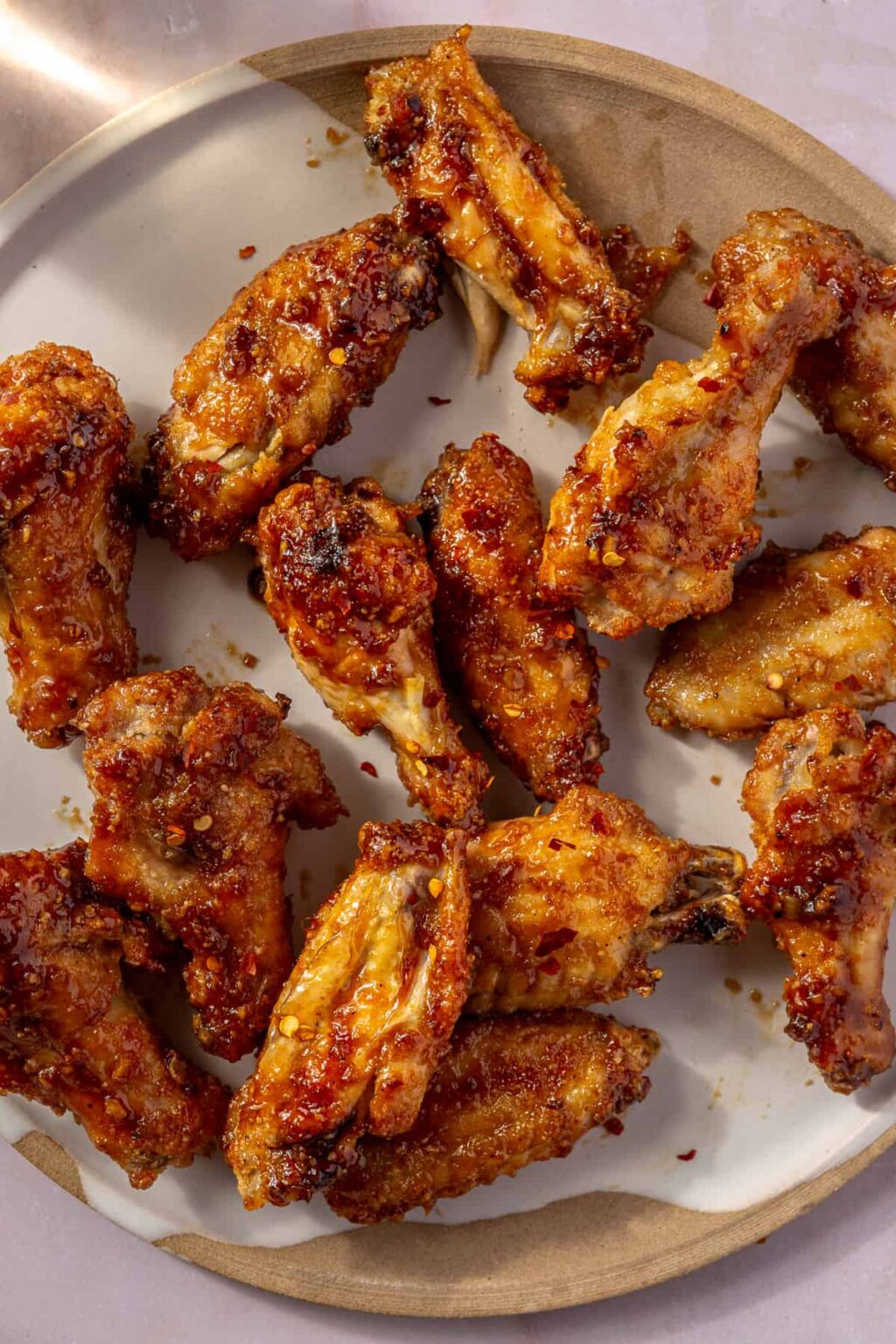 Honey-Glazed Garlic Chicken Wings - Rachael's Good Eats