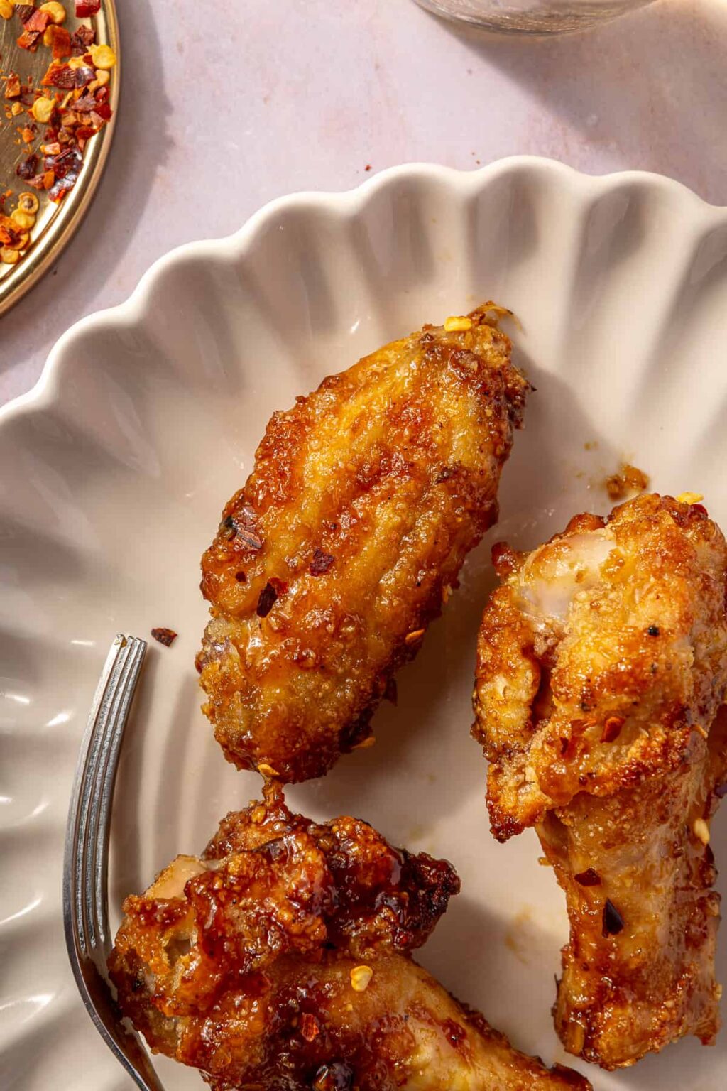 Honey-Glazed Garlic Chicken Wings - Rachael's Good Eats
