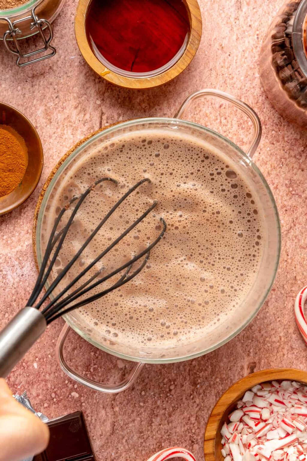 Peppermint Hot Cocoa With Homemade Coconut Whipped Cream - Rachael's ...