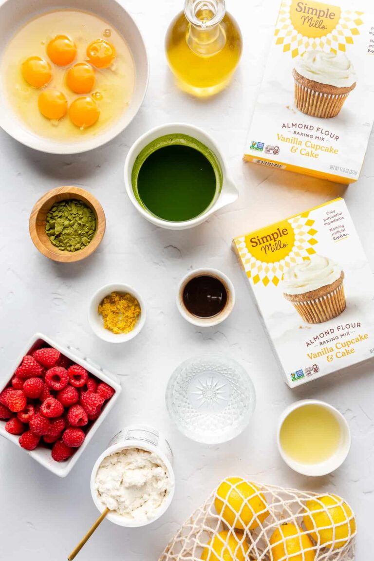 Gluten-Free Vanilla Cake with Matcha & Lemon - Rachael's Good Eats