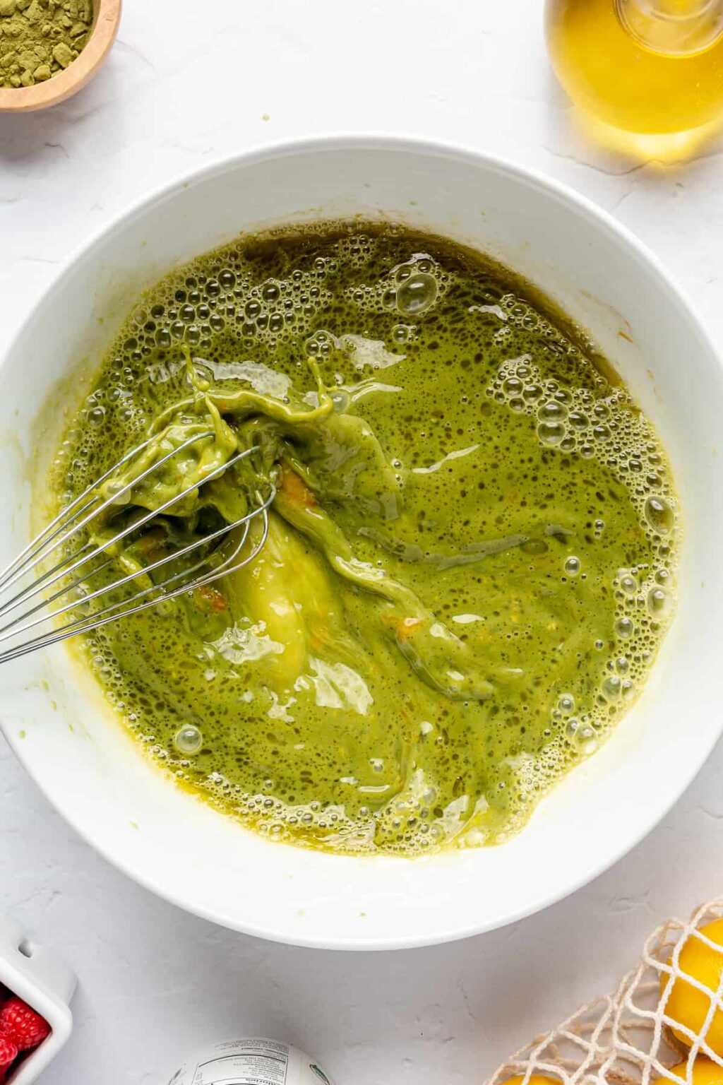 Gluten-Free Vanilla Cake with Matcha & Lemon - Rachael's Good Eats