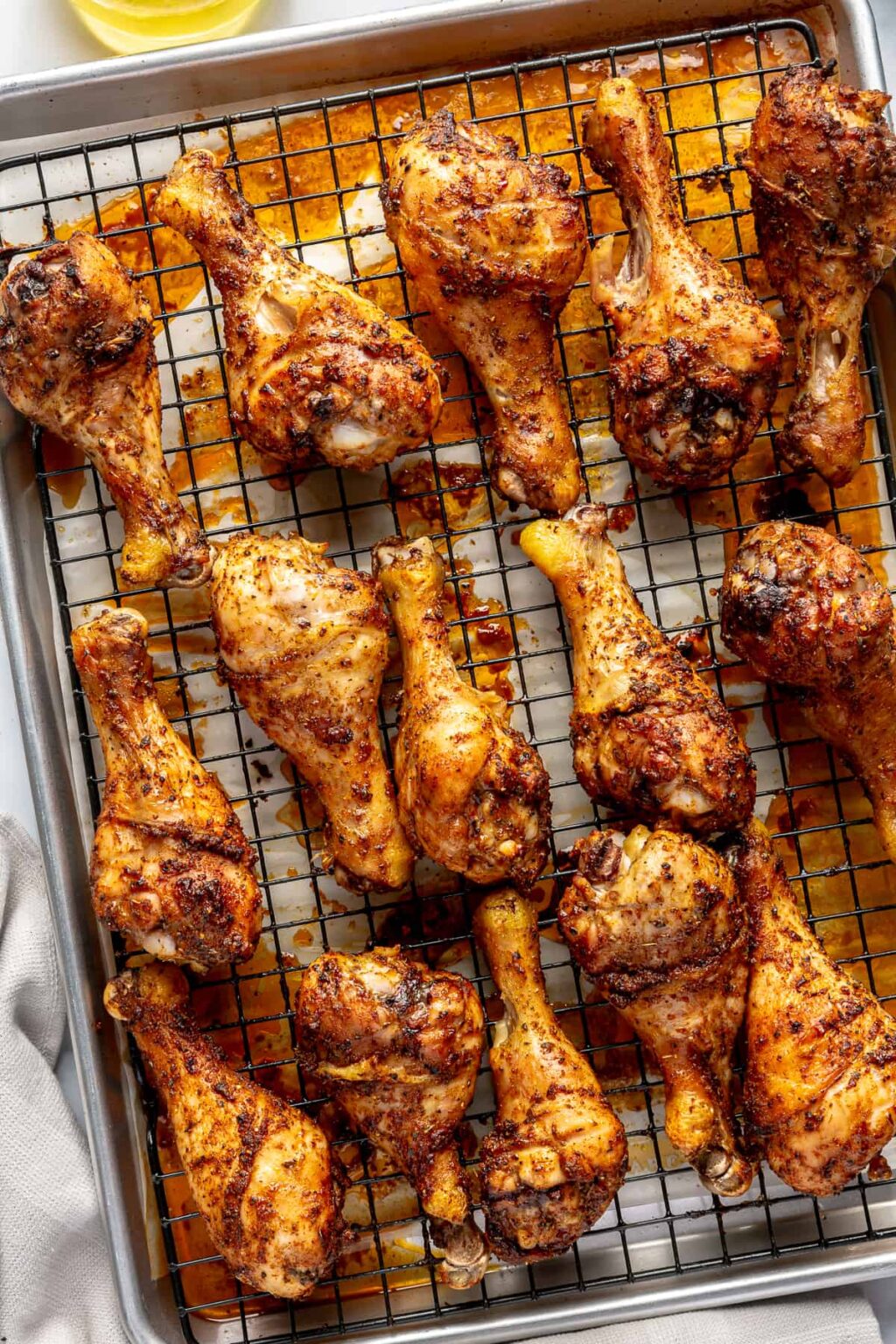 Seasoned Crispy Chicken Drumsticks - Rachael's Good Eats