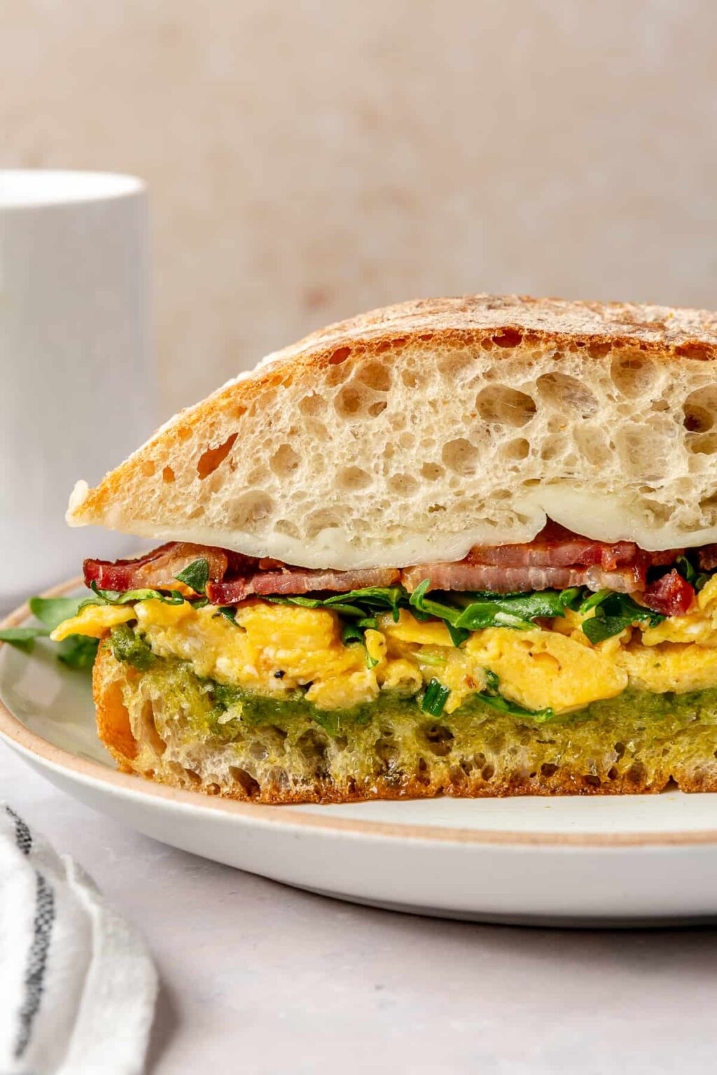 Bacon, Egg, and Cheese Breakfast Sandwich for a Crowd - Rachael's Good Eats
