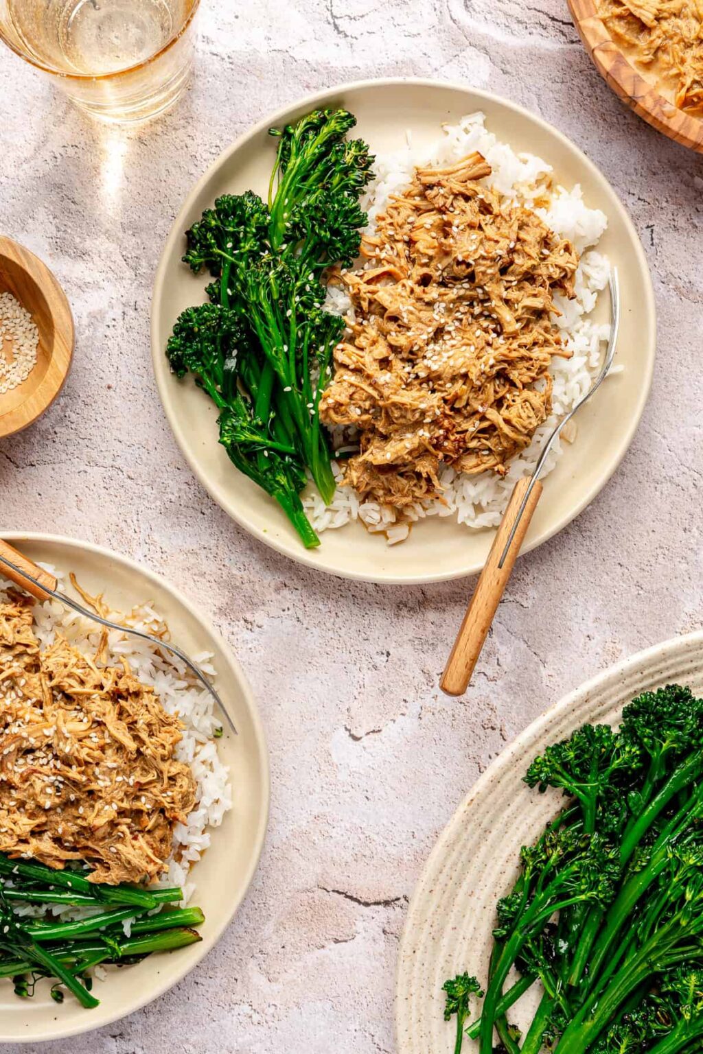 Creamy Crockpot Sesame Chicken - Rachael's Good Eats