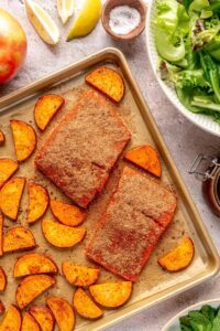 BBQ Salmon Bowls - Rachael's Good Eats