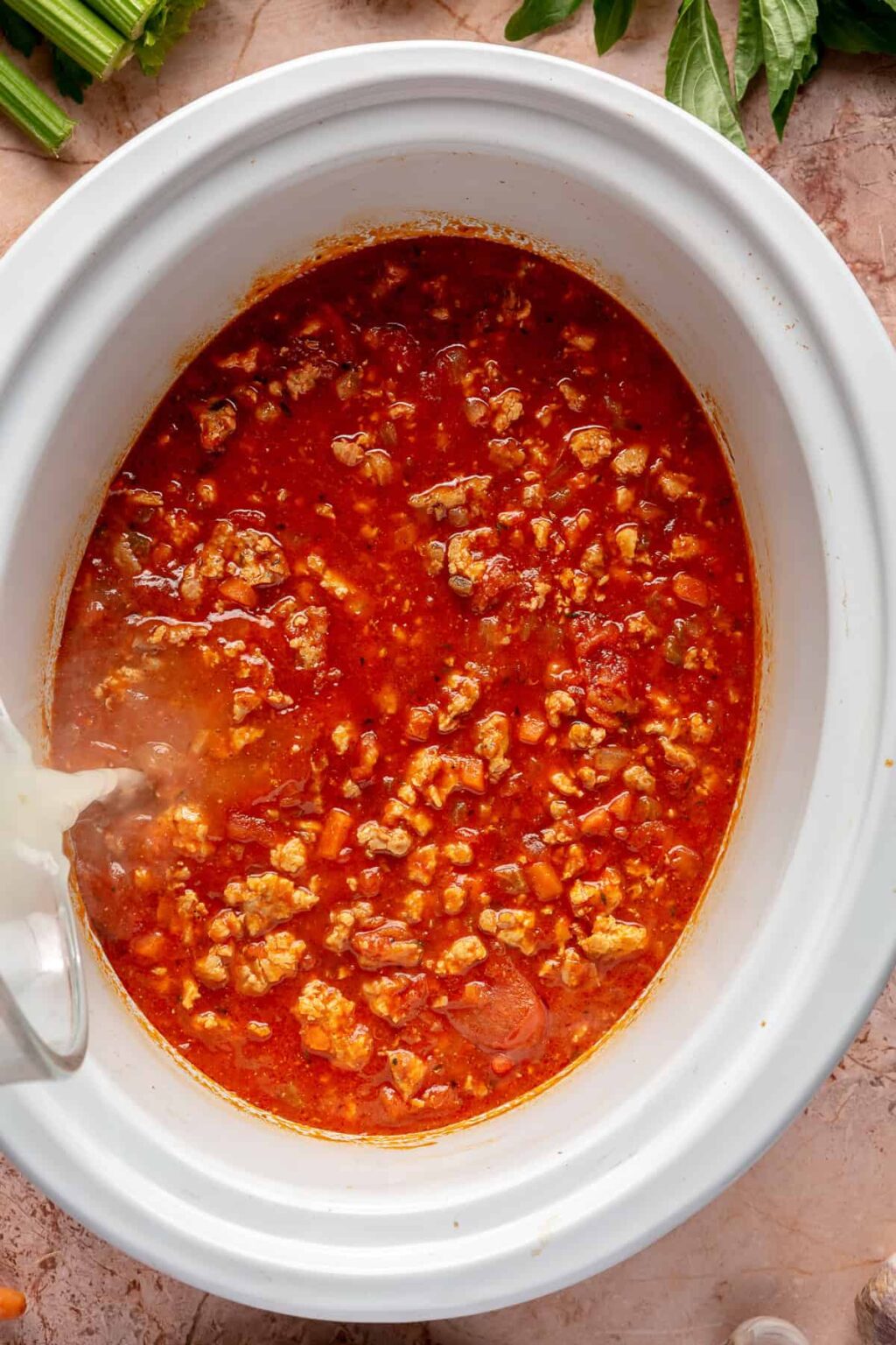 Crockpot Chicken Bolognese - Rachael's Good Eats