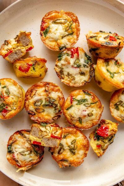 High-Protein Meal Prep Egg Cups - Rachael's Good Eats