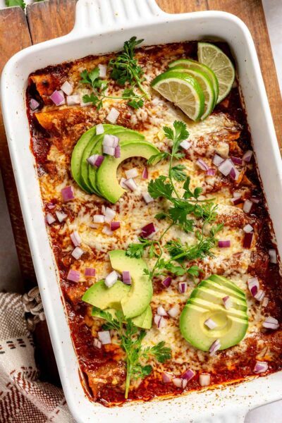 Beef Enchiladas (Freezer-Friendly) - Rachael's Good Eats