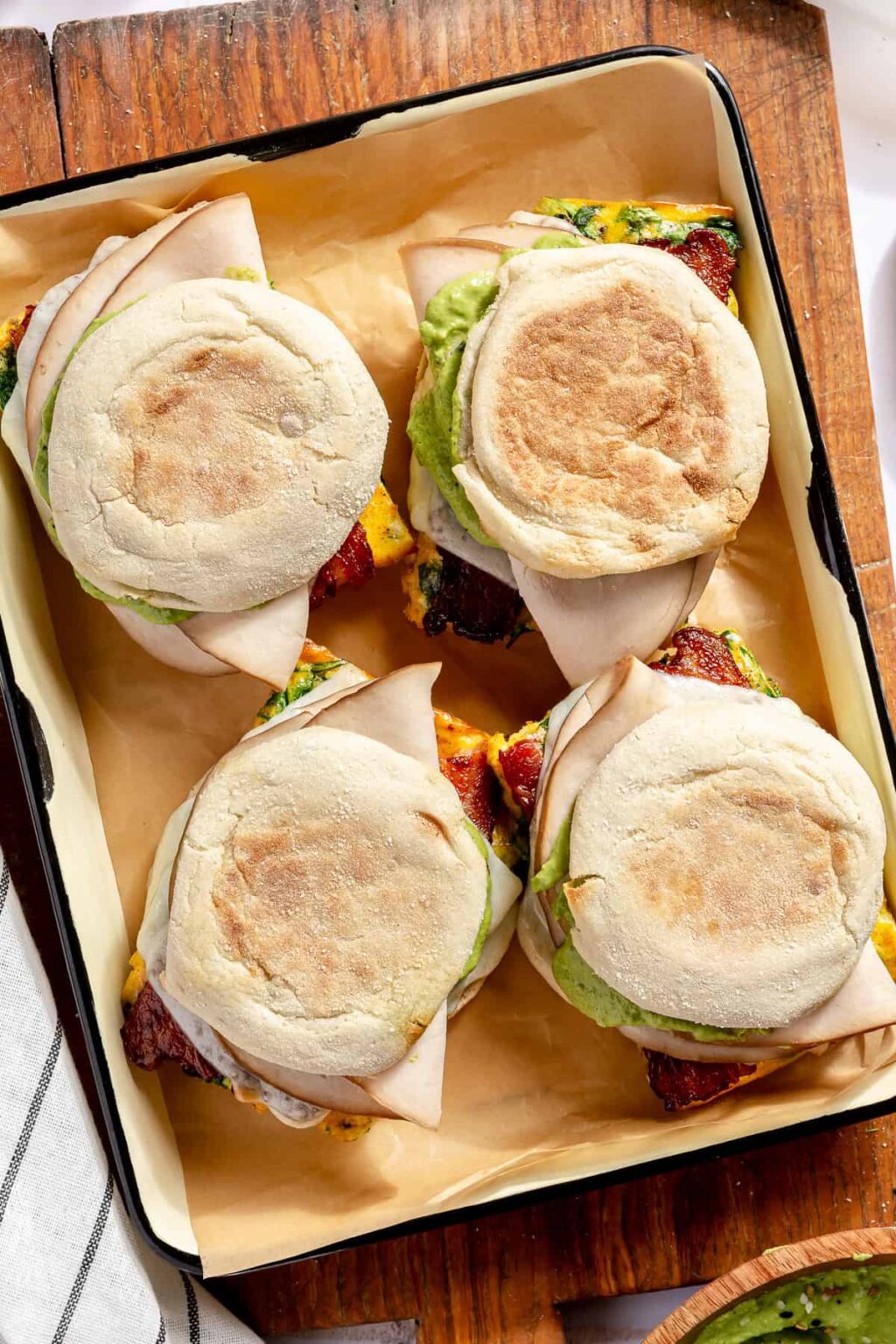 Prep Ahead High-Protein Breakfast Sammies - Rachael's Good Eats