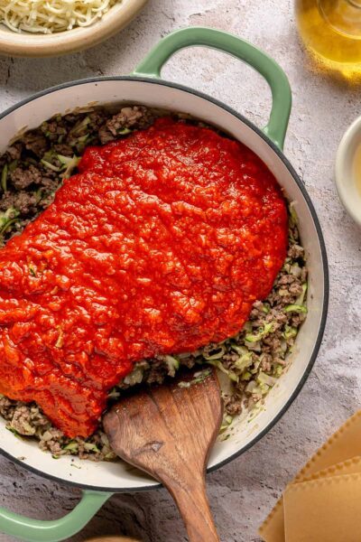 Protein-Packed Beef & Zucchini Lasagna - Rachael's Good Eats