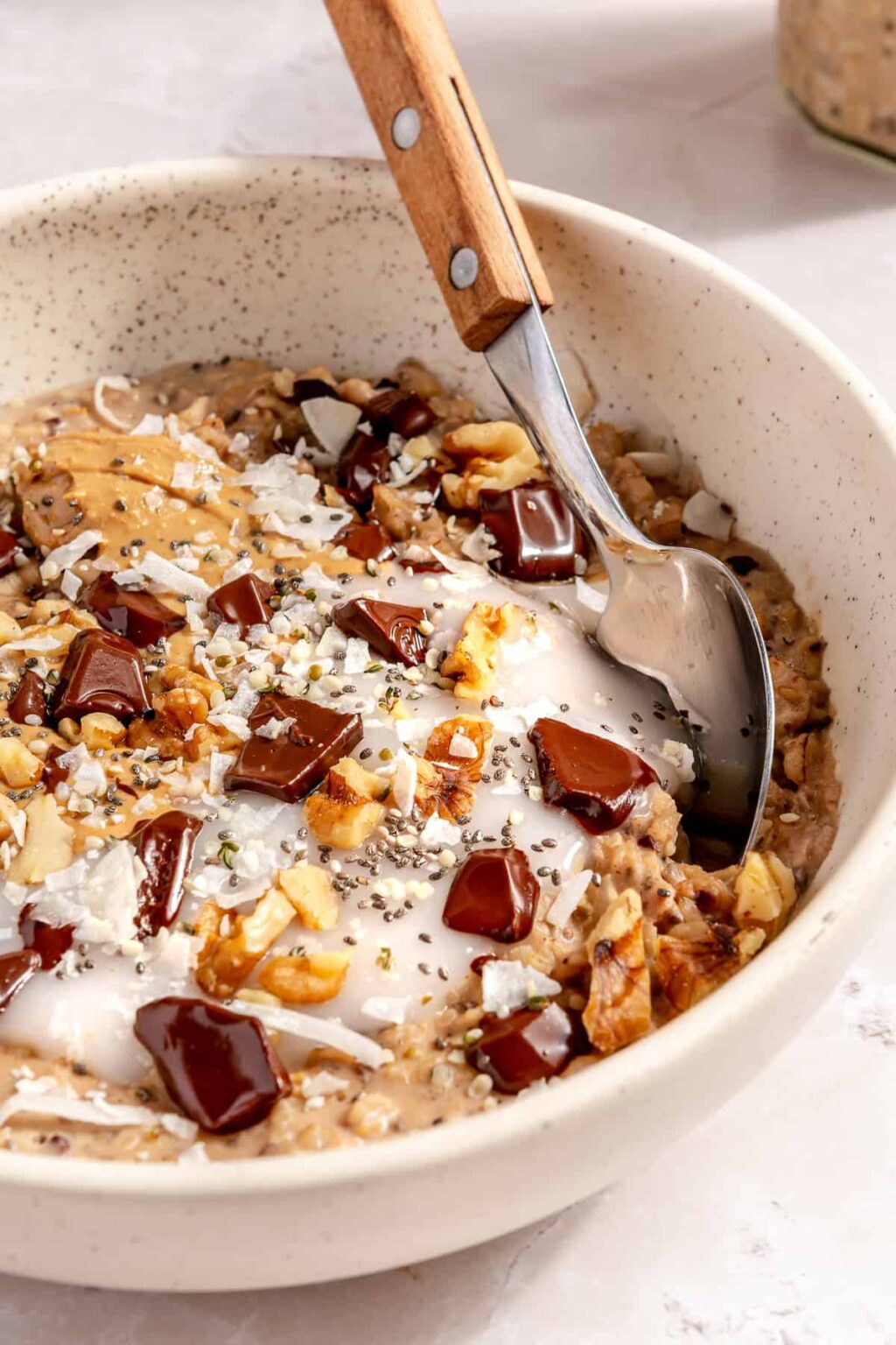 Warming Chocolate Oatmeal Pudding - Rachael's Good Eats