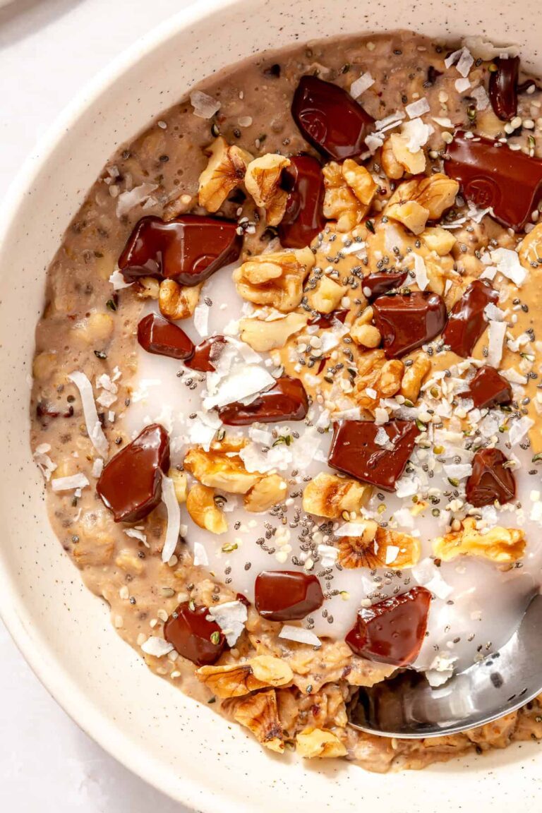 Warming Chocolate Oatmeal Pudding - Rachael's Good Eats
