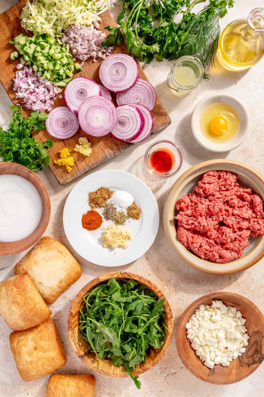Kofta Burgers - Rachael's Good Eats