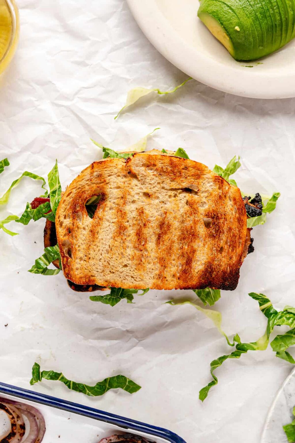 Grilled Honey Chipotle Chicken Avocado Melt (High-Protein Sandwich ...