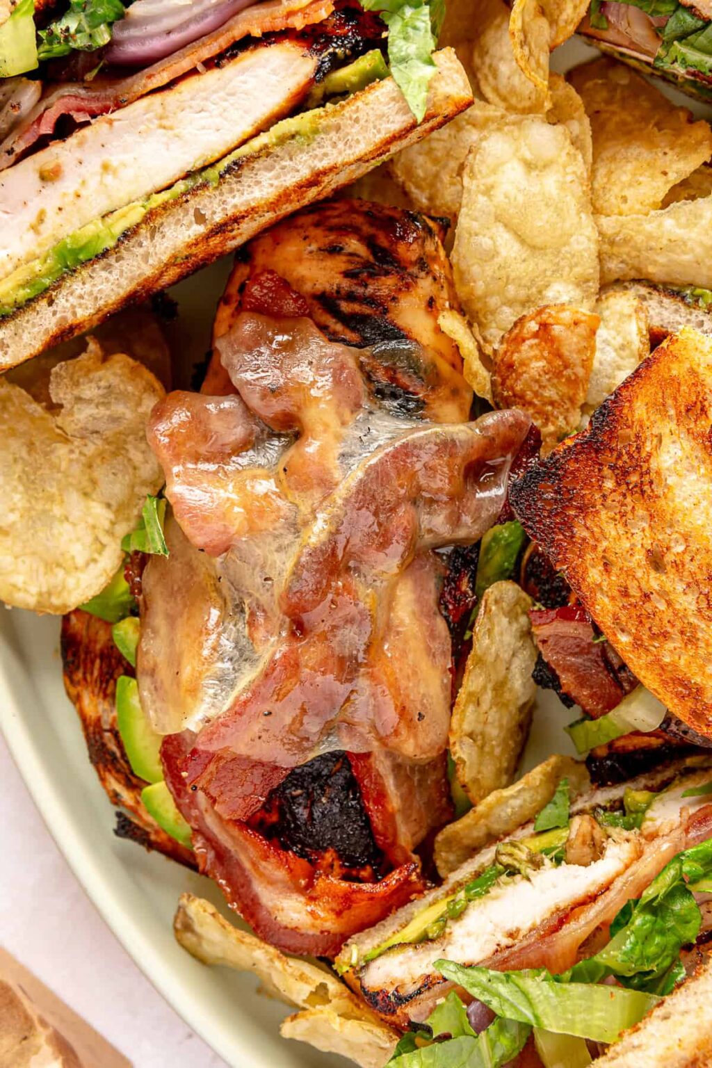 Grilled Honey Chipotle Chicken Avocado Melt (High-Protein Sandwich ...
