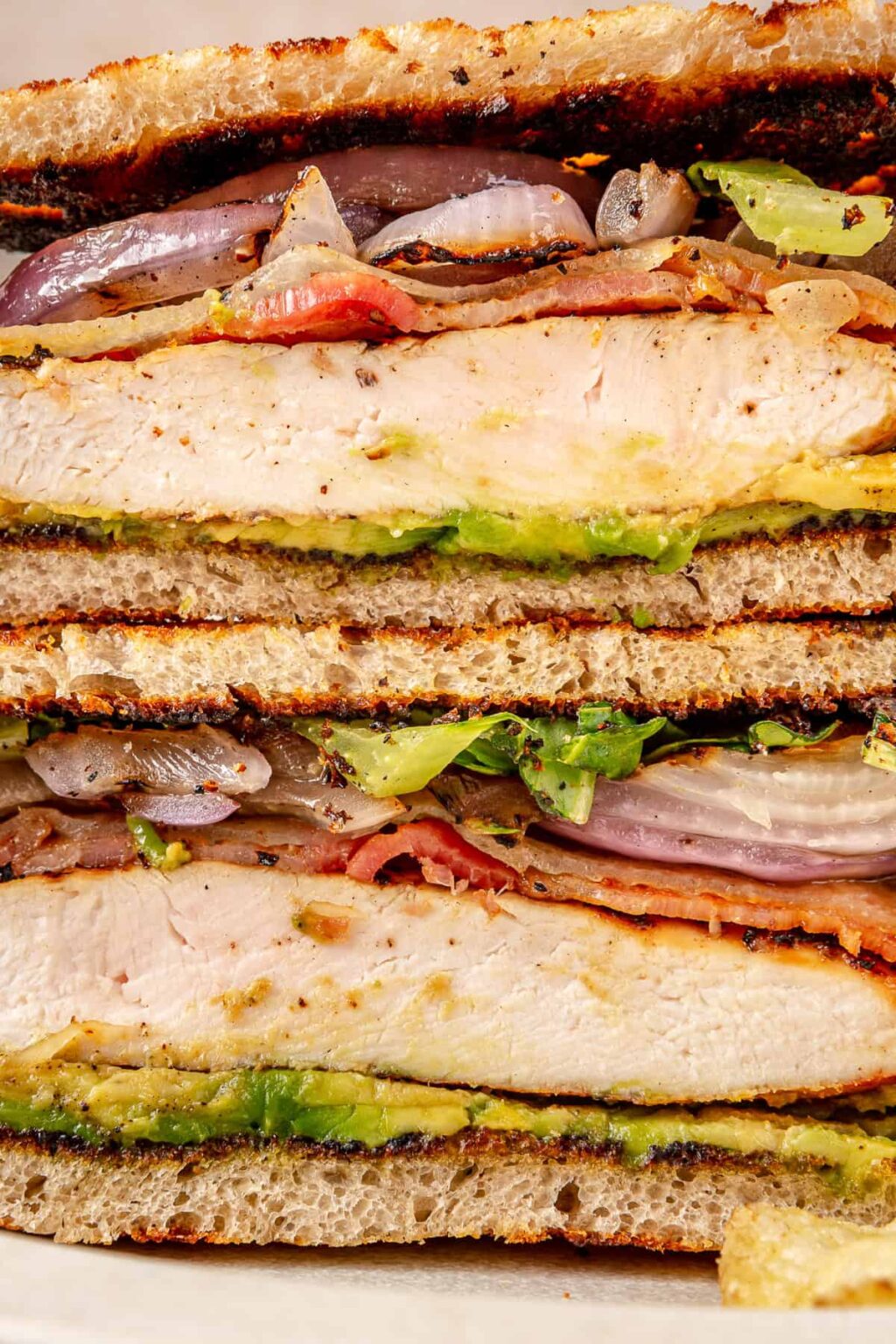 Grilled Honey Chipotle Chicken Avocado Melt (High-Protein Sandwich ...