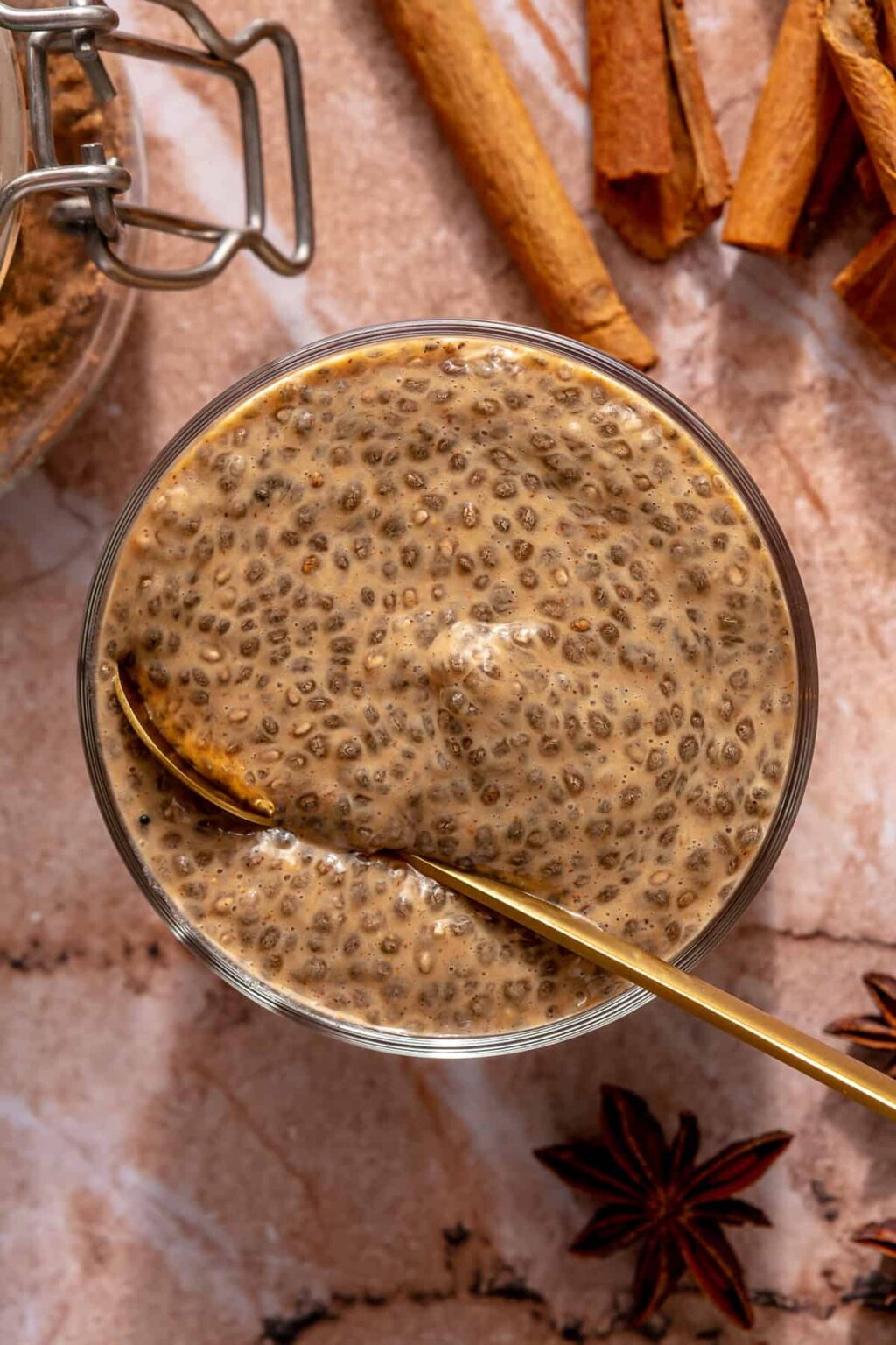 Dirty Chai Chia Pudding - Rachael's Good Eats
