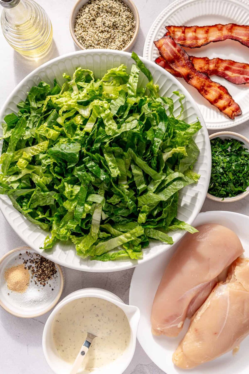 Chicken Bacon Ranch Salad - Rachael's Good Eats