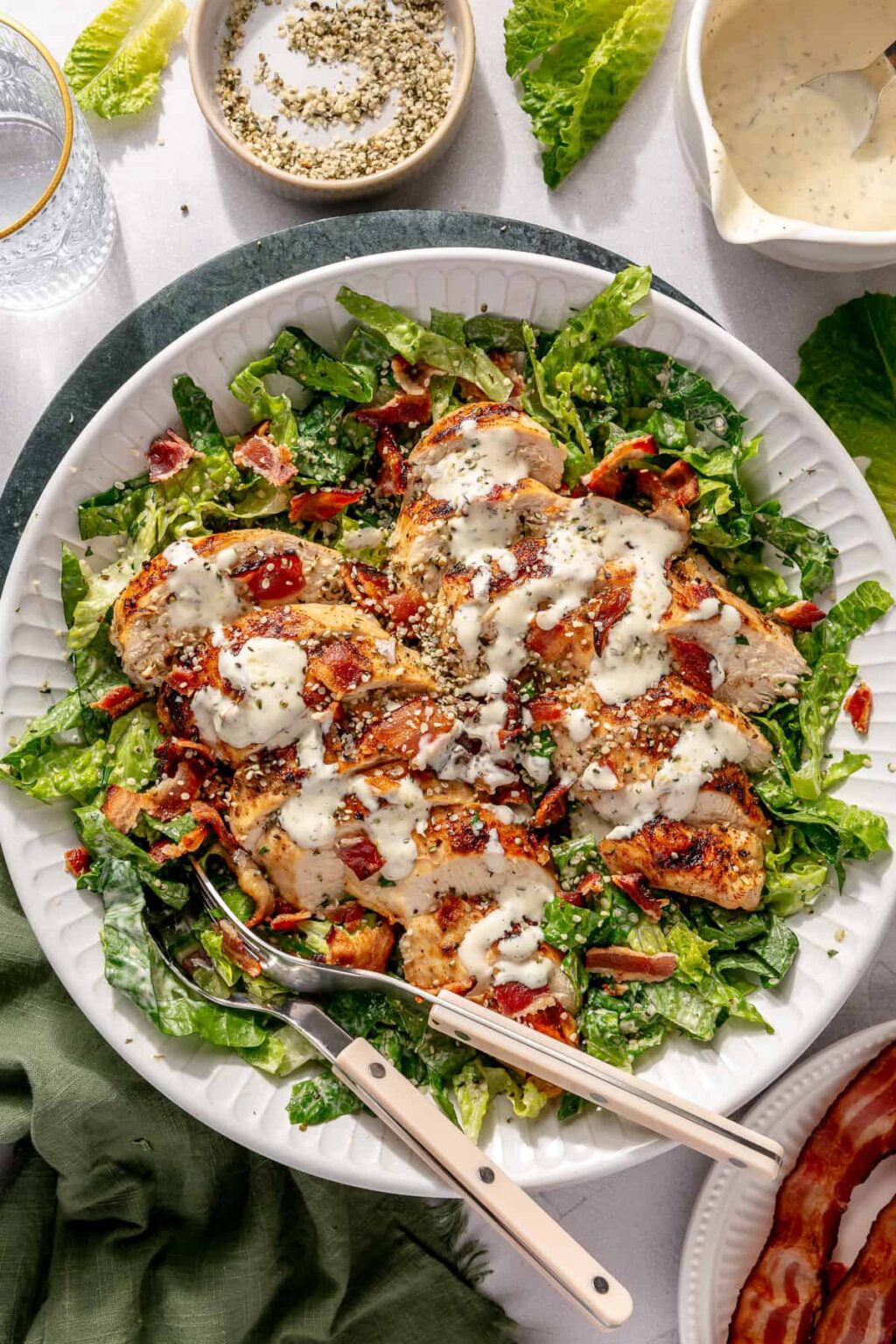 Chicken Bacon Ranch Salad - Rachael's Good Eats