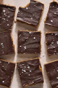 Salted Maple Protein Cookie Bars - Rachael's Good Eats