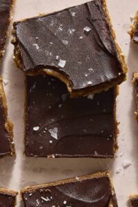 Salted Maple Protein Cookie Bars - Rachael's Good Eats