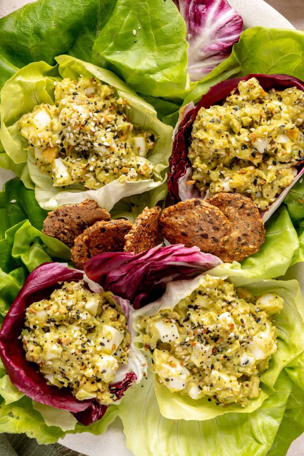 Avocado Egg Salad (No Mayo!) with Everything Bagel Seasoning - Rachael ...