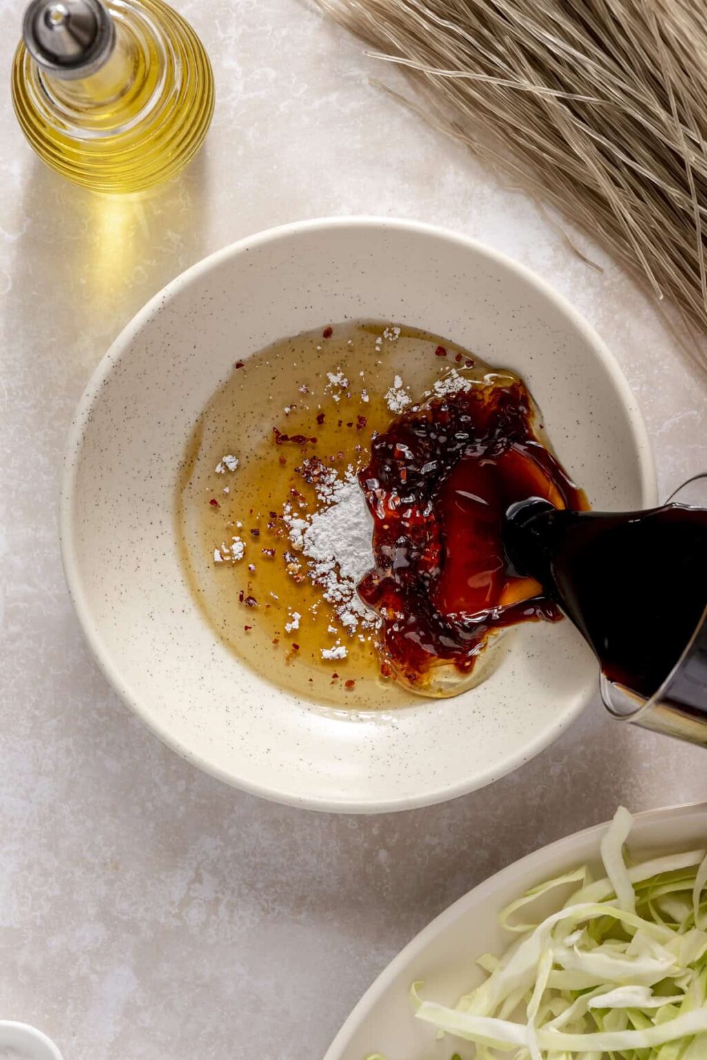 Honey Garlic Chicken with Glass Noodles - Rachael's Good Eats