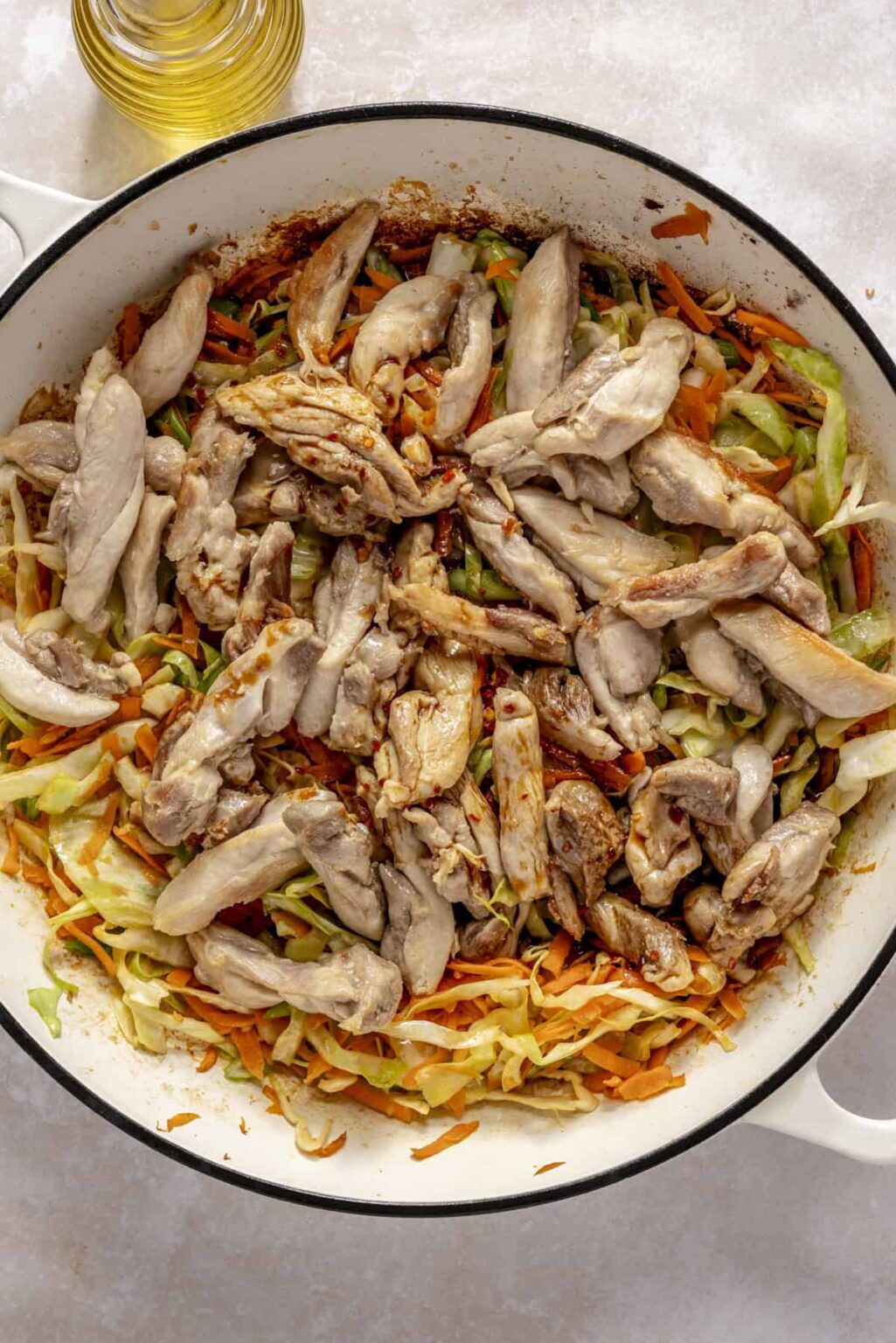 Honey Garlic Chicken with Glass Noodles - Rachael's Good Eats