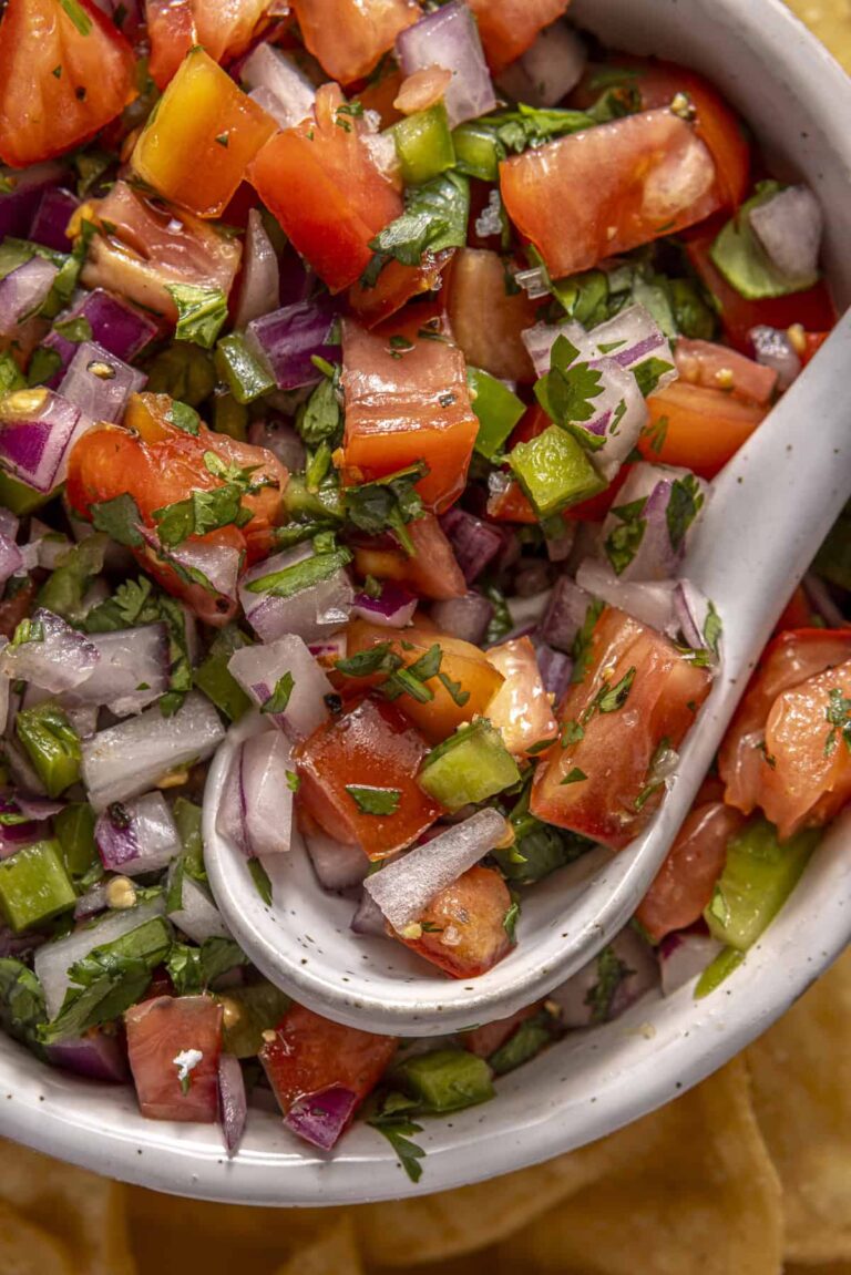 Easy Homemade Pico de Gallo - Rachael's Good Eats