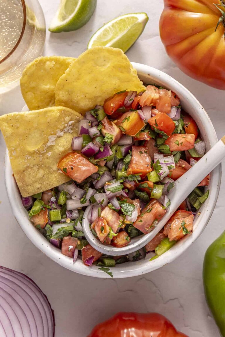 Easy Homemade Pico de Gallo - Rachael's Good Eats