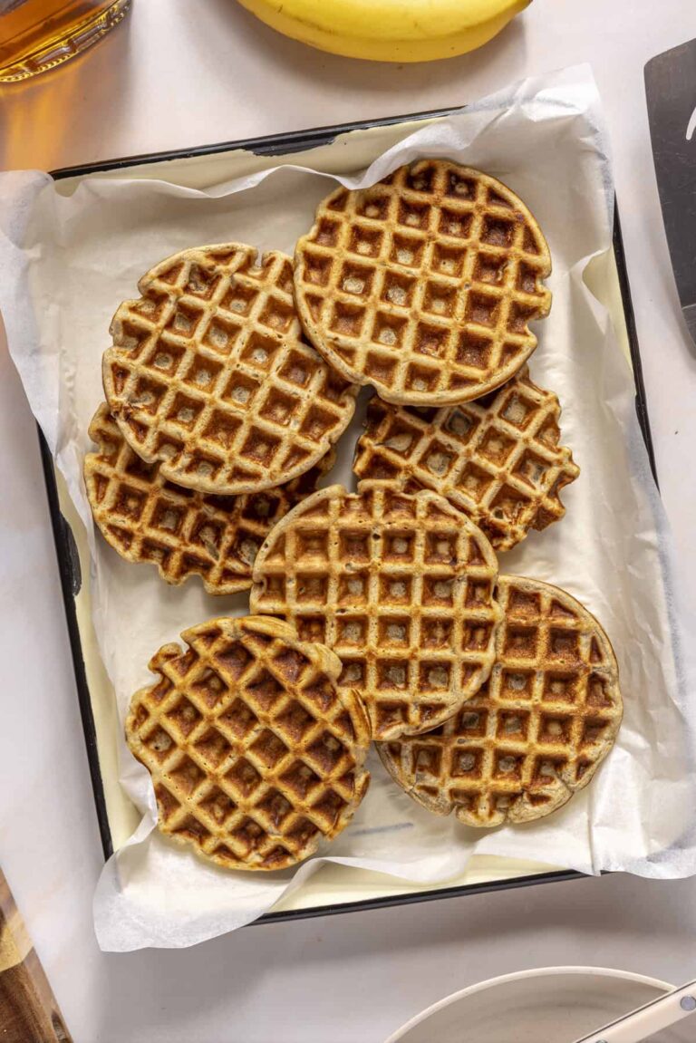Mini Banana Waffles for Toddlers (Gluten-Free, Dairy-Free, No Added ...